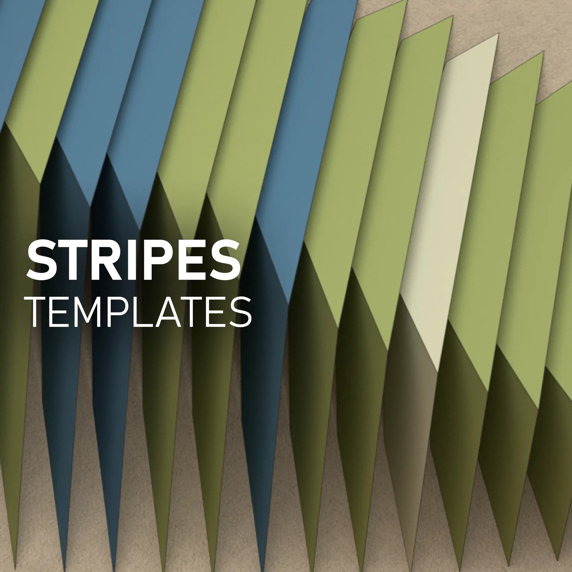 PARAGAMI STRIPES / TEMPLATES for PAPER FOLDING / PAPER WALL ART – Paragami