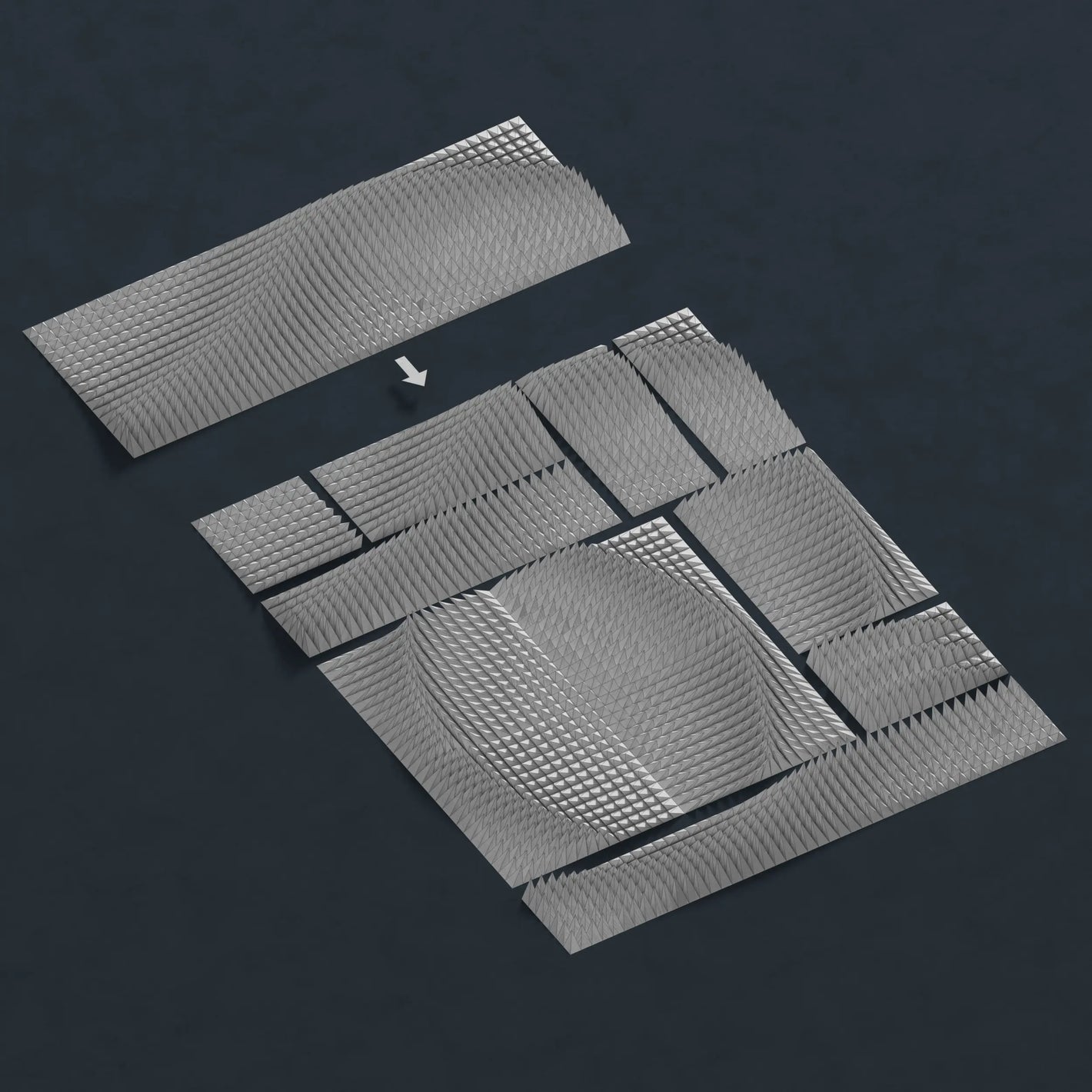 PARAGAMI 07_05 - SPIRAL RAMP - SINGLE COLOUR – Paragami