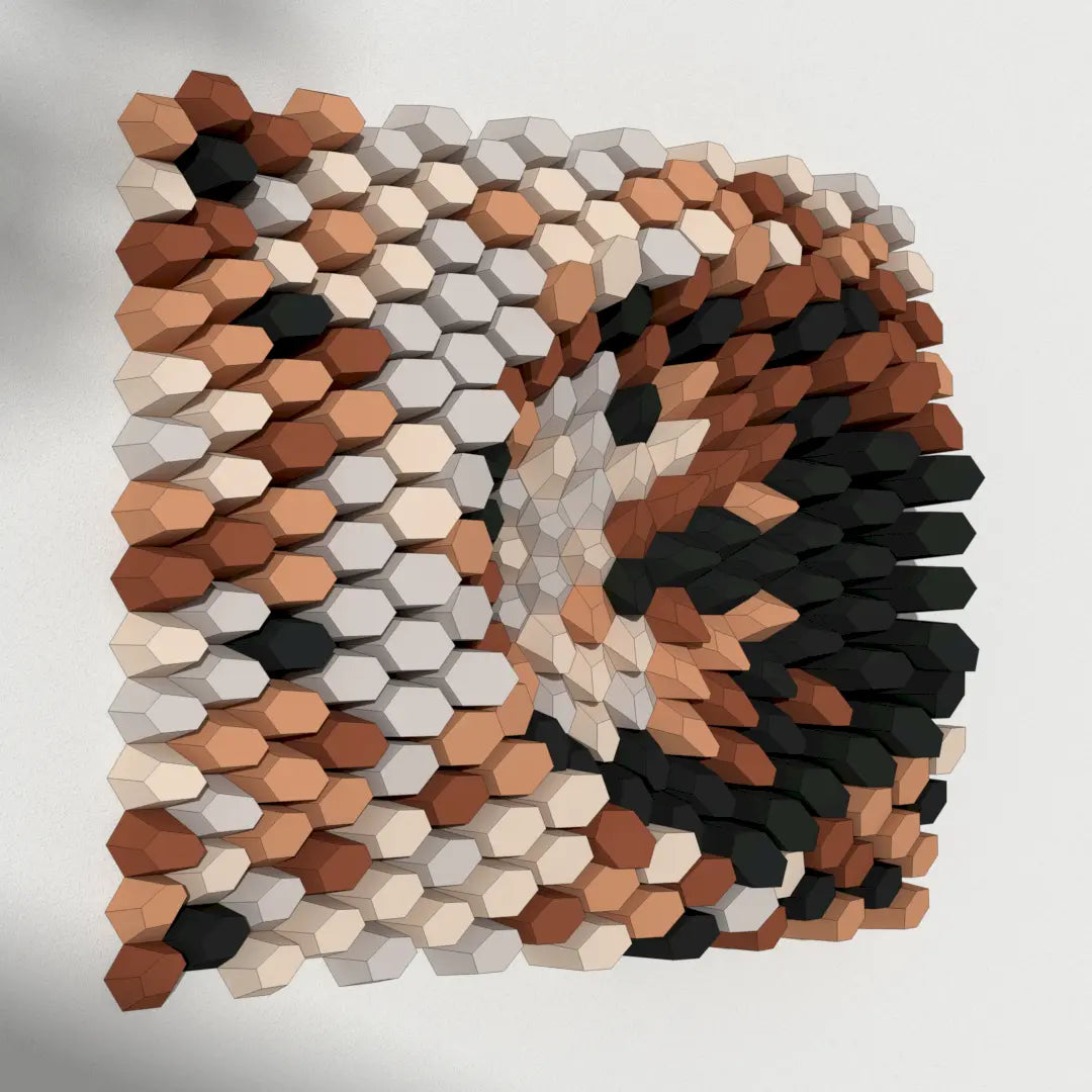 HEXSPIRE: VOLCANO CALDERA BUNDLE 01 (Blocks + Layout) / PARAGAMI PAPER ...