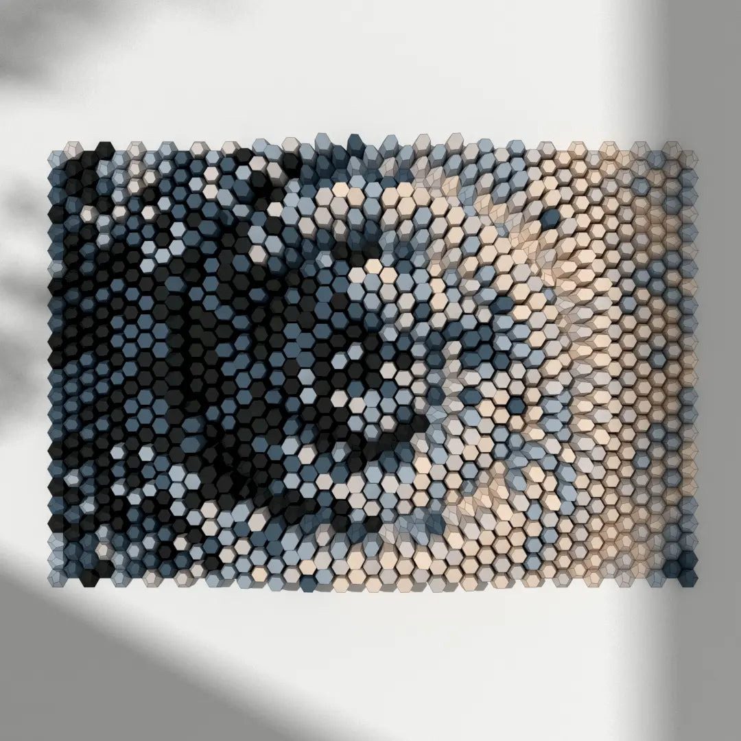 HEXSPIRE: WATER WHIRL BUNDLE 01 (Blocks + Layout) / PARAGAMI PAPER KIT ...